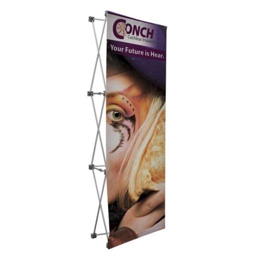 Splash 3' Straight Floor - Face Graphic Display